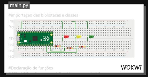 Semáforo simples Wokwi ESP STM Arduino Simulator