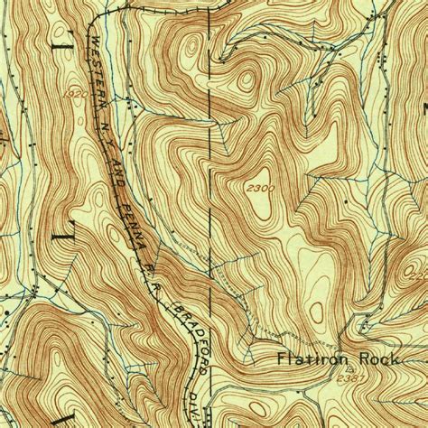 Olean Ny 1943 62500 Scale Map By United States Geological Survey