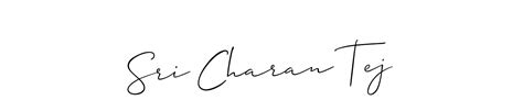71 Sri Charan Tej Name Signature Style Ideas Creative Esignature
