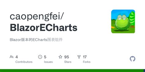 GitHub caopengfei BlazorECharts Blazor版本的ECharts图表组件