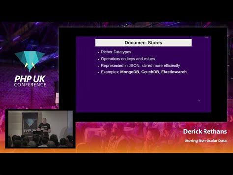 Php Uk Conference Talk Storing Non Scalar Data From Php Uk Conference