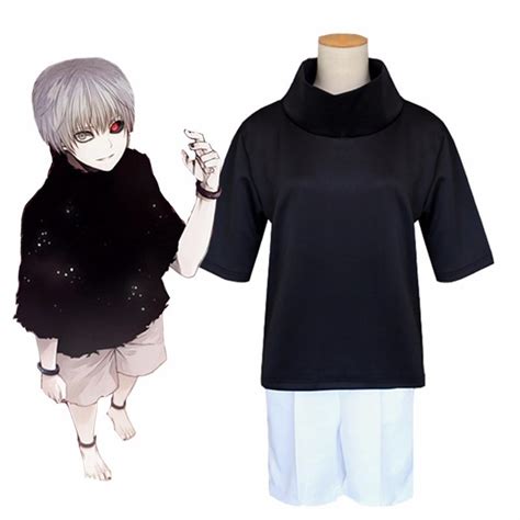 Jp Anime Tokyo Ghouls Kaneki Ken Cosplay Costume Full Set Daily Casual