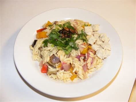 Orzo With Roasted Vegetables Recipe