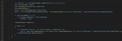 ChartingState Hx Isn T Working When Compiling The Mod Issue 1869