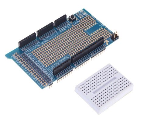 Arduino Mega Protoshield Met Mini Breadboard 170 Gaats Domoticx