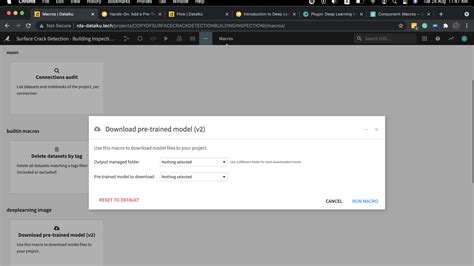 No Model Available In Download Pre Trained Model V2 Dataiku Community