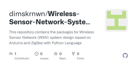 GitHub Dimskrnwn Wireless Sensor Network System Design Based On Arduino And ZigBee To Detect