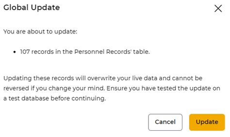 Global Update Help Advanced Hr