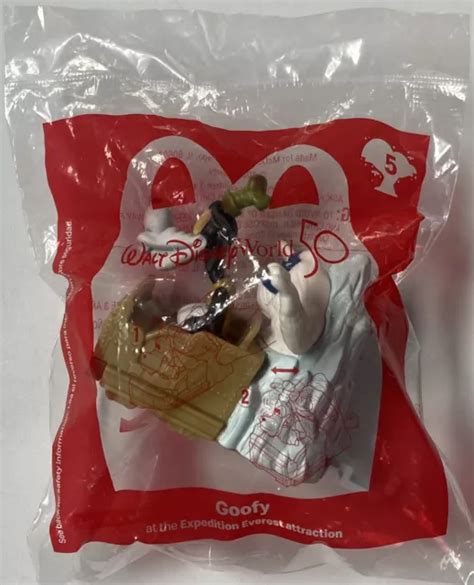 5 GOOFY WALT Disney World 50th Anniversary McDonald S 2022 Happy Meal