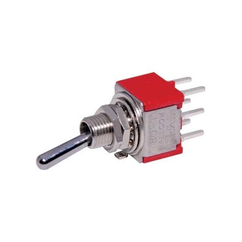 Dpdt Pcb Mount Mini Toggle Switch