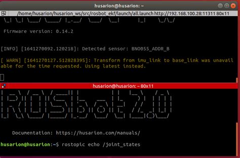 Encoder Sensor Data Help Husarion Community