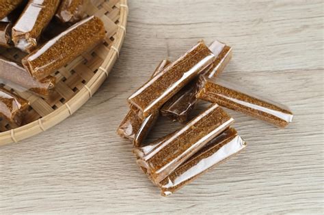 Premium Photo Jenang A Typical Dodol Snack From Kudus It Tastes