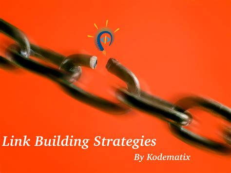 Link Building Strategies Ppt