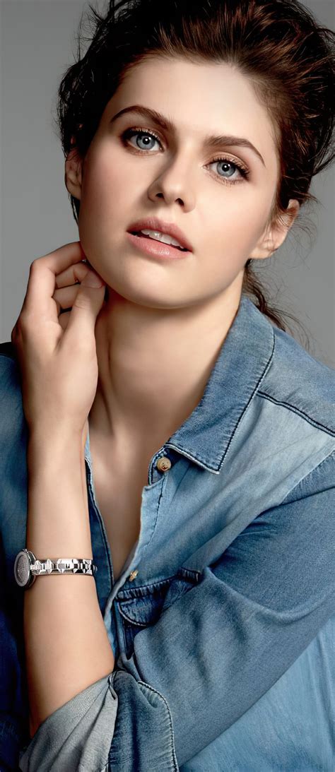 1664x3840 Resolution Model Alexandra Daddario Blue Eyes 1664x3840