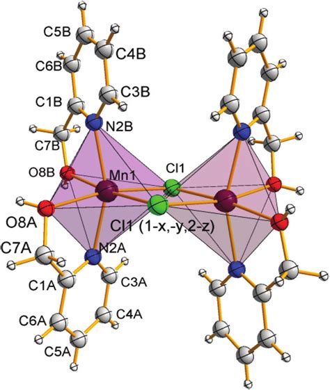 Molecular Structure With The Atom Numbering Scheme And Coordination