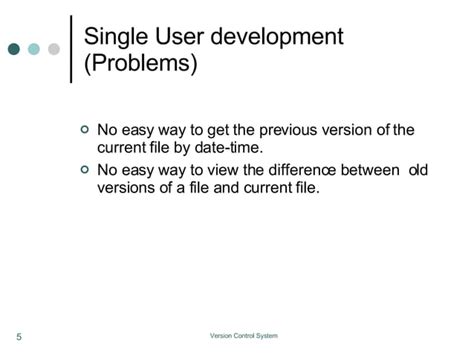 Version Control System Ppt Operating Systems Computer Software And Applications