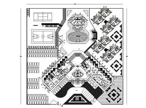 Master Plan Detail Drawing Presented In This Autocad File Download The Autocad File Artofit