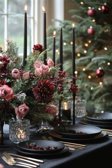 Pin By Klona Liely On Christmas Tablescapes In 2024 Christmas Table