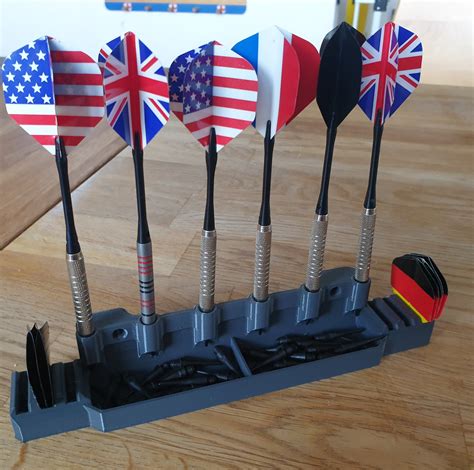 Stl File Dart Holder Organizer 🎯・3d Printing Idea To Download・cults