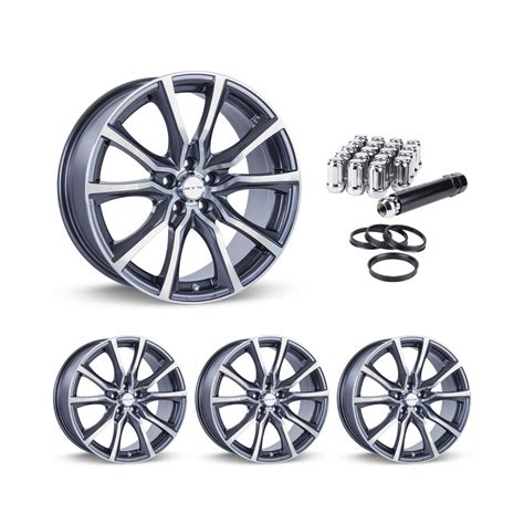 18 Inch Granite Rims Set Of 4 For 2021 2024 Ford Mustang Mach E Rtx