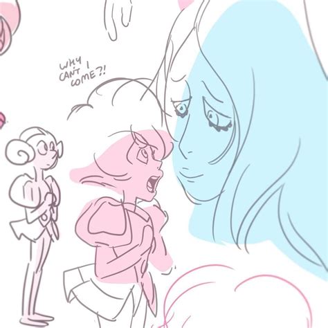 From A Page Of Pink Diamond Concept Sketches 2016 By Rebecca Sugar