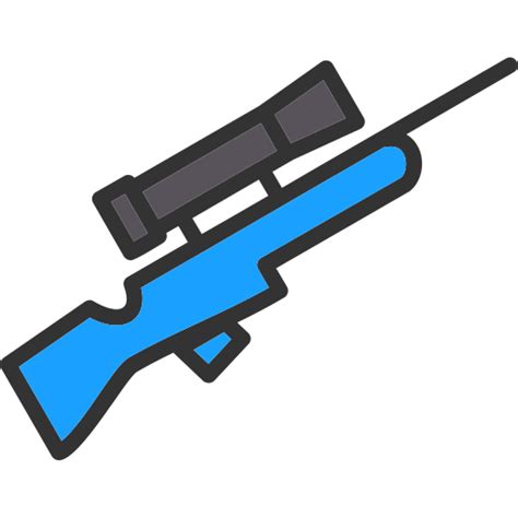 Sniper Generic Color Lineal Color Icon