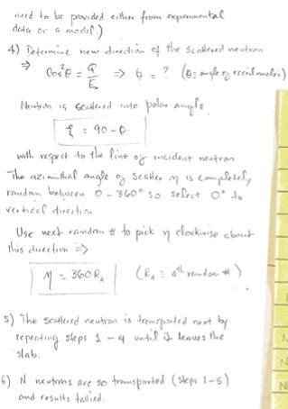 Monte Carlo Code Matlab Consider A 100kev Neutron Chegg