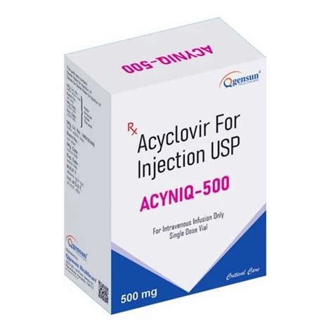 Acyclovir Injection 1gm At Rs 527 Piece Zovirax In Panchkula ID