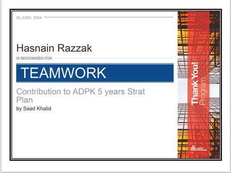 Hasnain Abdul Razzak On Linkedin Recognition Fuels Motivation