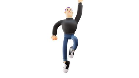 Handsome Young Man Cartoon
