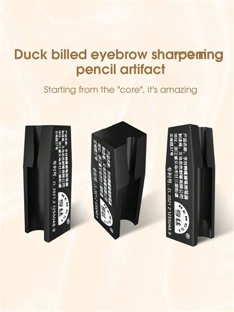 Eyebrow Pencil Sharpener Duck Bill Sharpener Auxiliary Tool Beginner