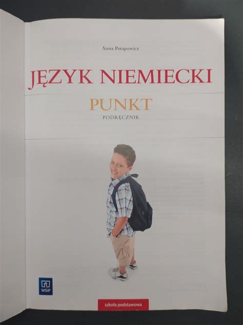 Język niemiecki punkt klasa podręcznik Warszawa Kup teraz na Allegro Lokalnie
