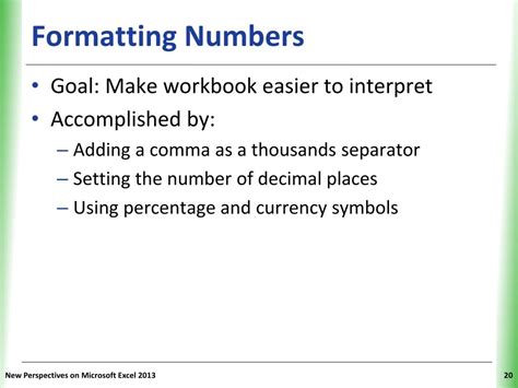 Ppt Tutorial 2 Formatting Workbook Text And Data Powerpoint Presentation Id 2165306