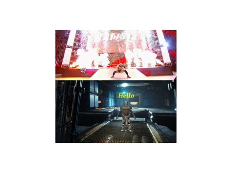 Her Champions Entrance Versus My Scuffed Ass Scrolller