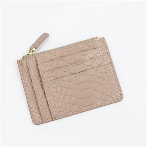Python Zip Card Holder Nude Artofit