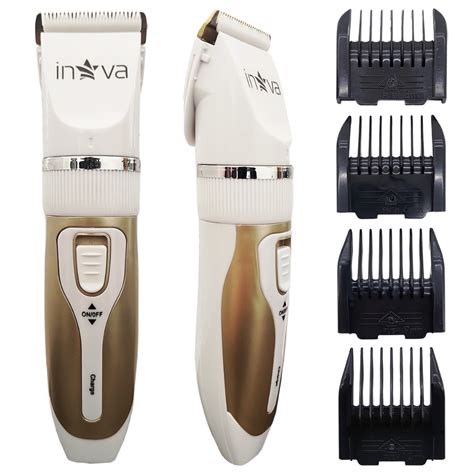 Cortador De Cabelo Profissional Inova Aparador Barba Pelos Bivolt