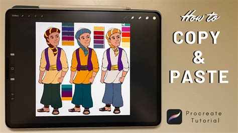 Procreate Copy And Paste Tutorial For Beginners All The Ways You Can Copy And Paste In
