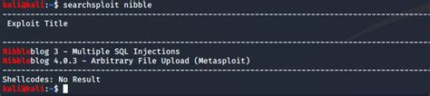 hack the box nibbles walkthrough steflan s security blog