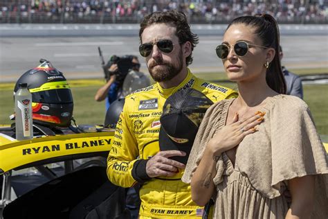 Ryan Blaney Credits Nascar Success To Wife Giannas Unwavering Support