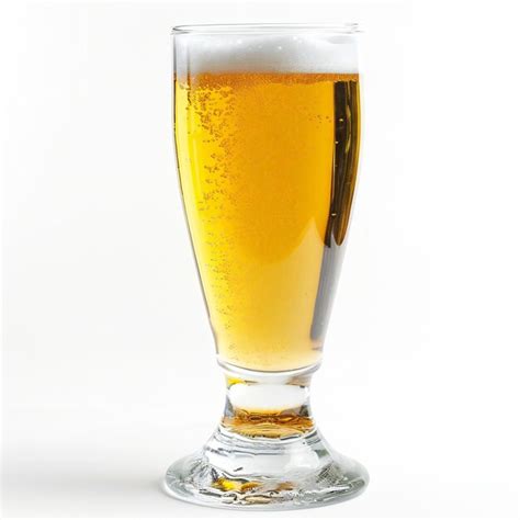 Premium Photo Glass Of Beer Isolated On White Background