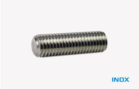 Vis Métaux Sans Tête Hexagonal Creuse Bout Plat Inox A DIN