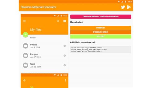 Tools For Generating Material Design Color Palettes Css Author