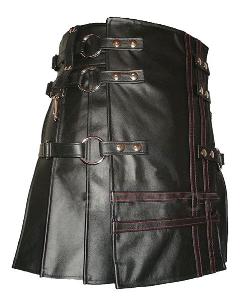 Leather Warrior Roman Gladiator Kilt Kiltist