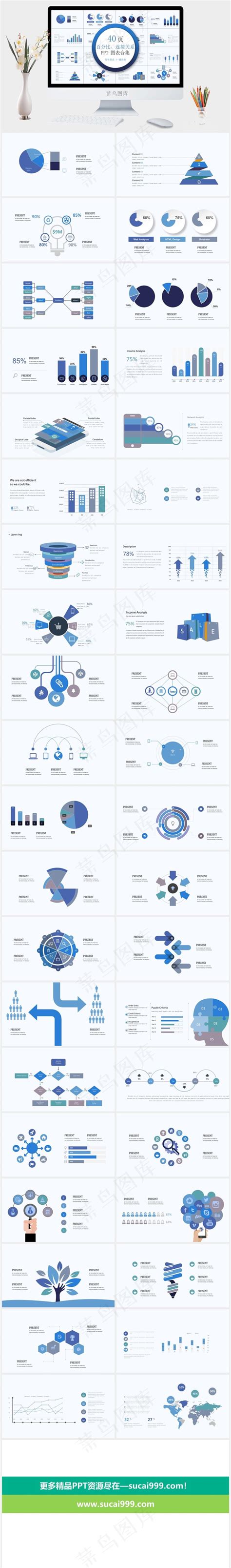 营销 白色营销PPT模板下载 免费营销 白色营销PPT模板下载 菜鸟图库