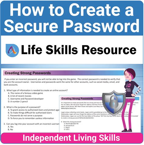 Life Skills Video How To Create Strong Passwords