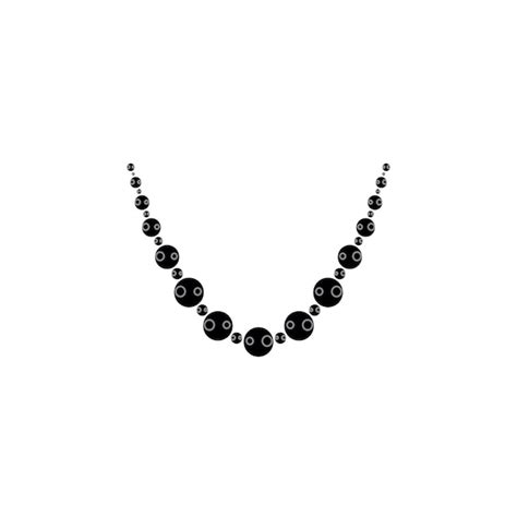 Premium Vector Pearl Necklace