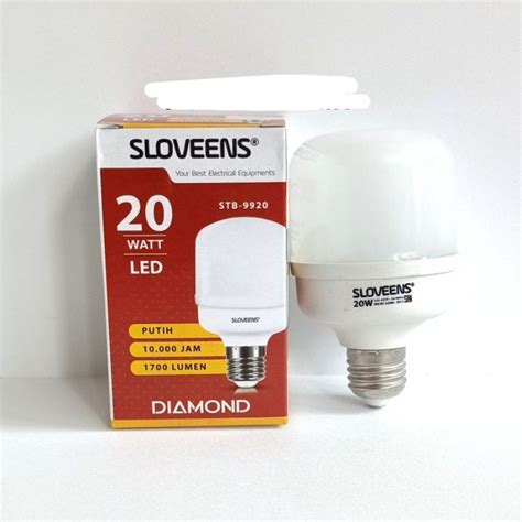 Lampu Led T Bulb Kapsul Capsule Sloveens Diamond W Watt Murah Sni Lazada Indonesia