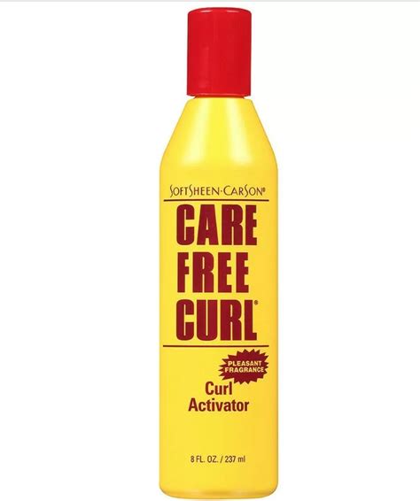 Care Free Curl Gold Curl Activator Spray Snap Back Rearranger Gel Full