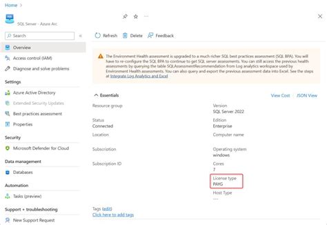 Now With Azure Arc Enabled Sql Serves Connected To Azure You Have The
