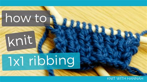Single Ribbing Knit With Hannah